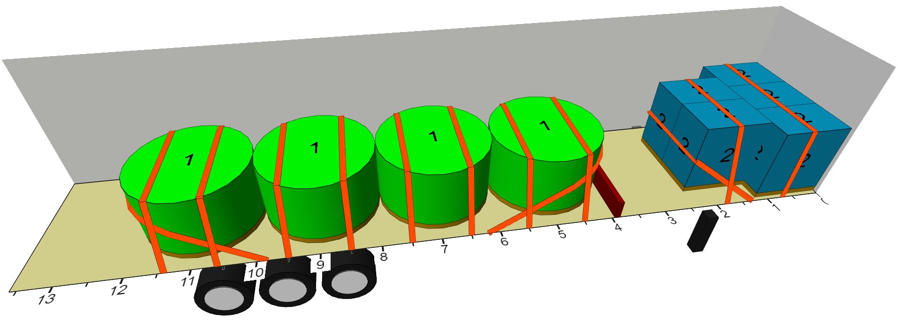 LRO24 – 3D Laderaumplanung (LKW Ladeplan erstellen)